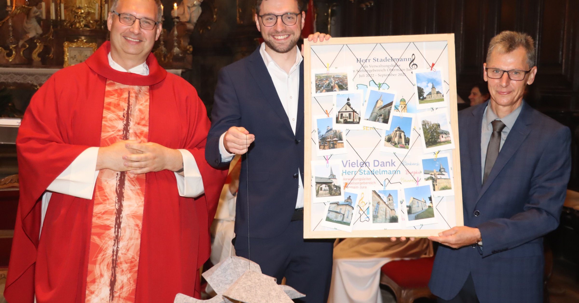 Verabschiedung von Verwaltungsleiter Niklas Stadelmann und Einführung ...